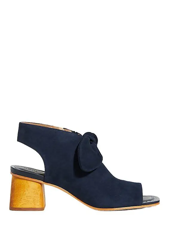 Bernardo Lizzie Block Heels - Navy