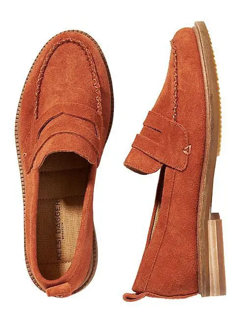 KELSI DAGGER BROOKLYN Lens Loafers - Cognac