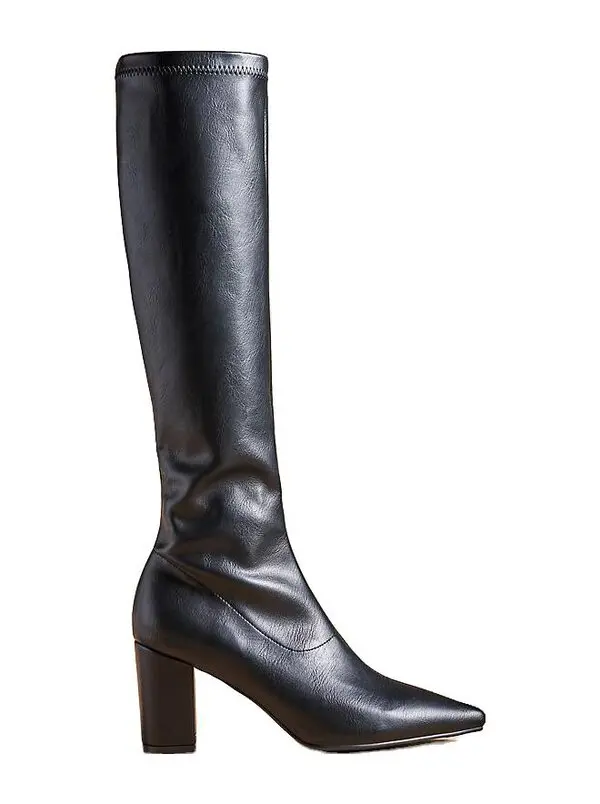 SILENT D Komass Knee-high Boots - Carbon