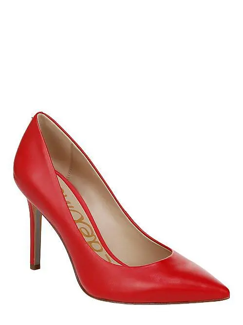 Sam Edelman Hazel Pointed-toe Heels - Dark Red
