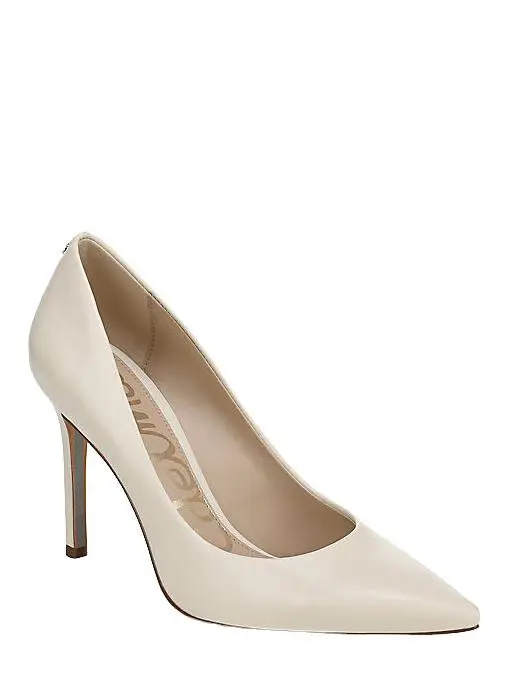 Sam Edelman Hazel Pointed-toe Stiletto Heels - Ivory