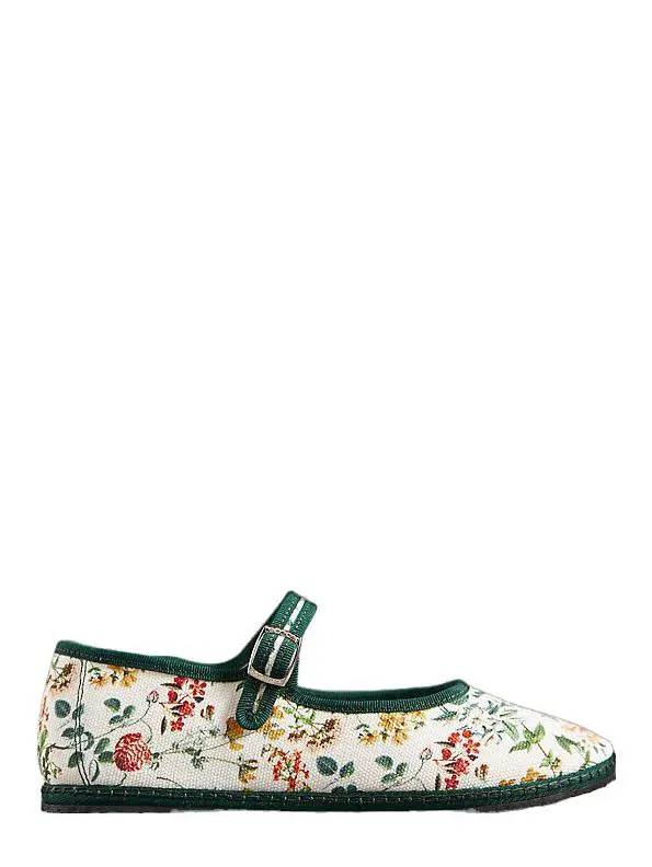 VIBI VENEZIA Mary Jane Flats - Bouquet