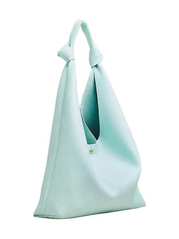 Anthropologie Love Knot Slouchy Bag - Light Blue