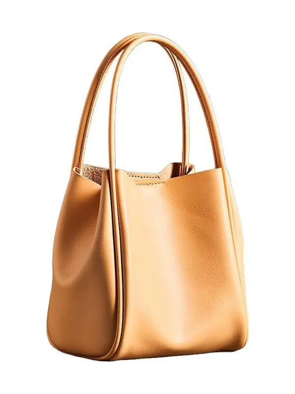 Anthropologie The Hollace Tote: Mini Edition - Peach