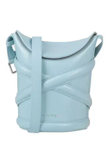 Alexander McQueen Cross-body Bag Calfskin - Blue