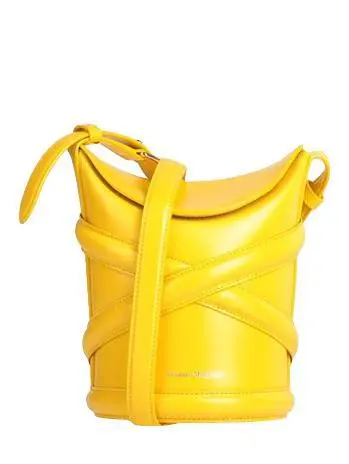 Alexander McQueen Cross-body Bucket Bag - Yellow