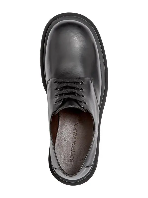 Bottega Veneta Plain Toe Oxfords - Nero