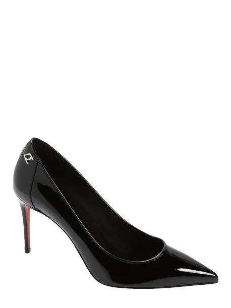 CHRISTIAN LOUBOUTIN Sporty Kate Pointed Toe Pump - Black/lin Black