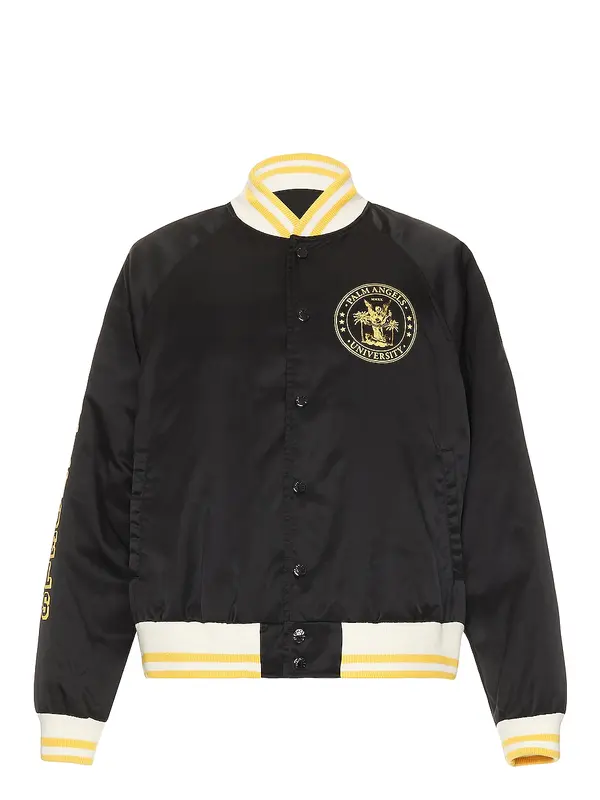 Moncler 8 Palm Angels Bucyk Bomber Jacket - Black