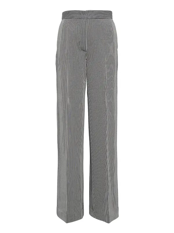 Max Mara Anfora High-rise Wide-leg Pants - Multicoloured