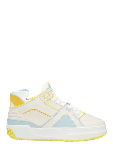 JUST DON Sneakers In Leather - White