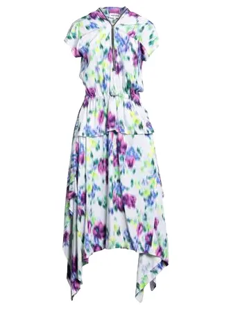 Kenzo Maxi Trapeze Dress - Purple