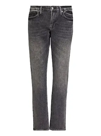FRAME Tapered Leg Jeans - Grey