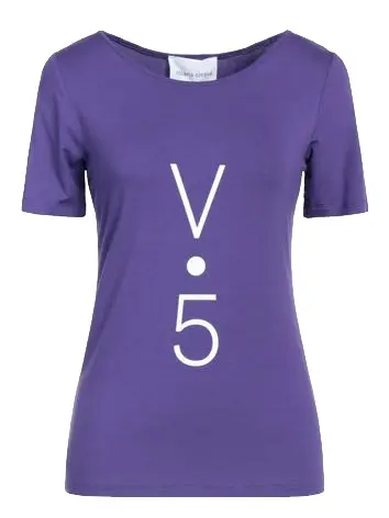 VICARIO CINQUE Logo-print T-shirt - Purple