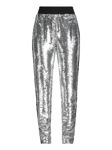 CHIARA FERRAGNI Sequin Tapered Pants - Silver