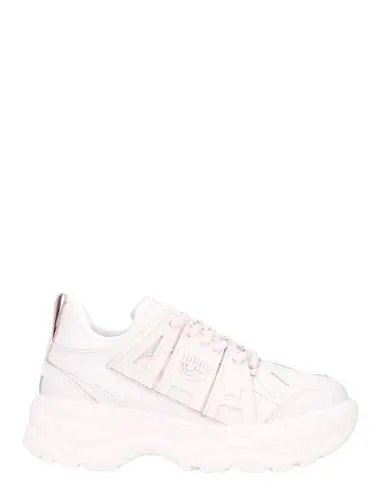 CHIARA FERRAGNI Leather Chunky Sneakers - Pink
