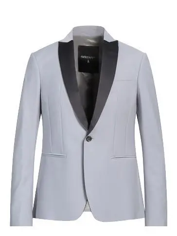 Patrizia Pepe Blazer Size Polyester, Virgin Wool, Elastane - Grey