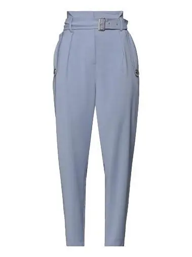 Elisabetta Franchi Tapered Viscose Blend Pants - Blue
