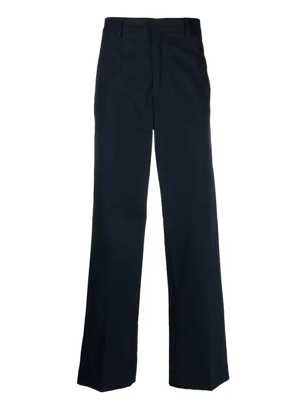 Barena Venezia Mid-rise Straight-leg Trousers - Blue