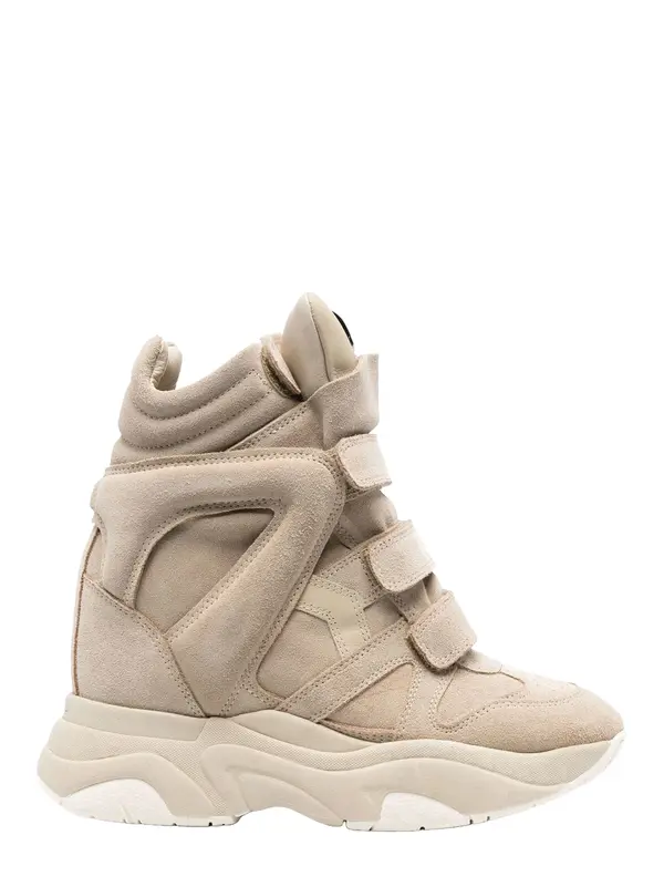 Isabel Marant Balskee Concealed-wedge Sneakers - Neutrals