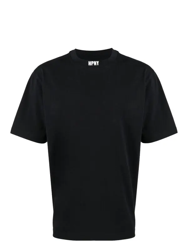 Heron Preston Logo-patch Crew-neck T-shirt - Black
