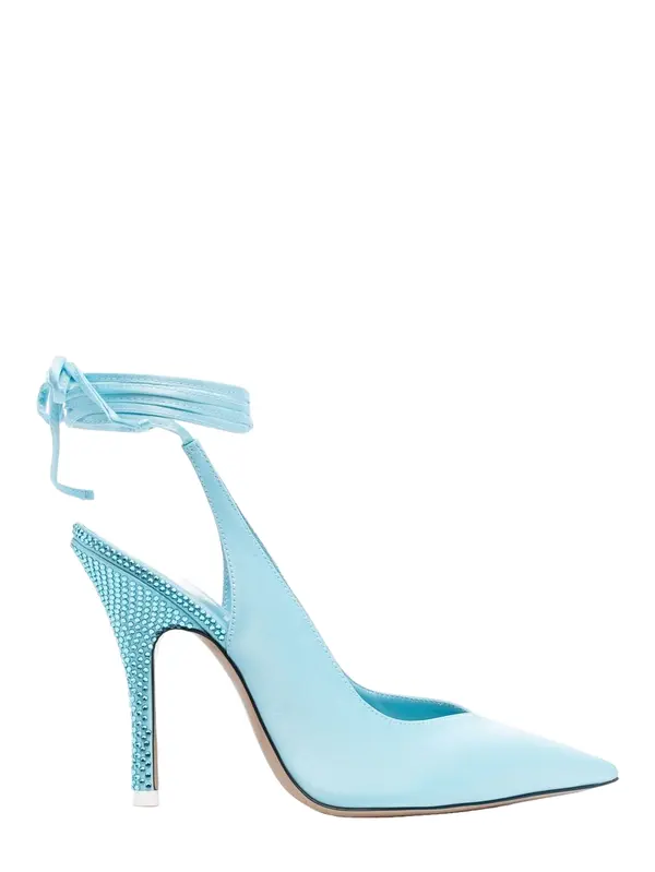 Attico Wrap-around Pumps - Blue