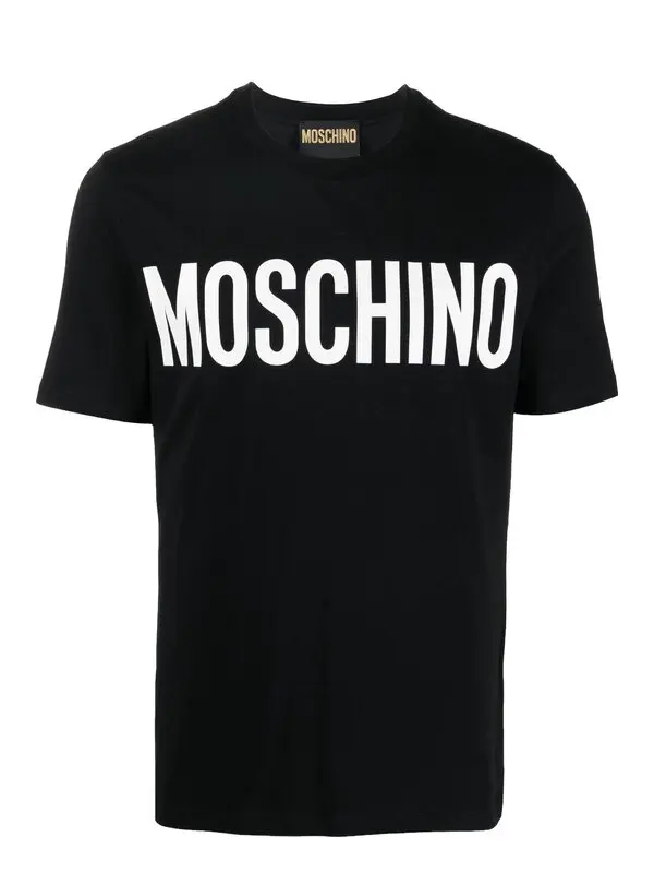 Moschino Logo-print T-shirt - Black