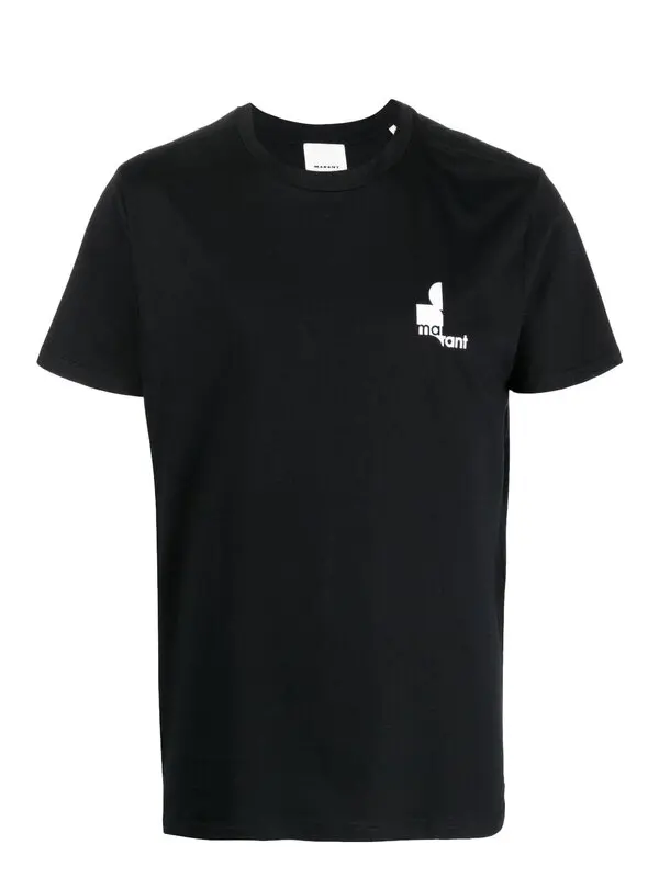 MARANT Zafferh Logo-print T-shirt - Black