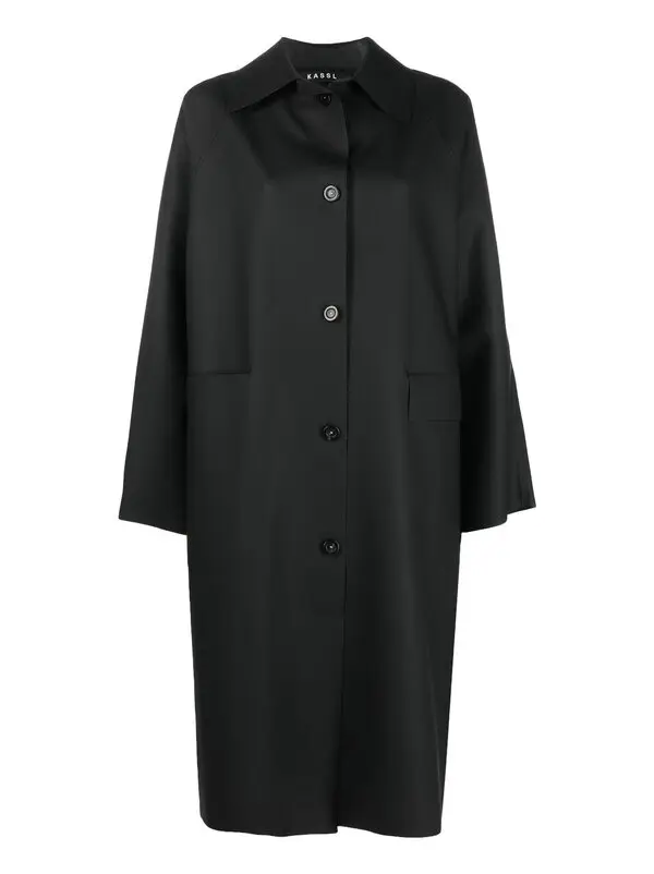 KASSL EDITIONS Original Rubber Coat - Black