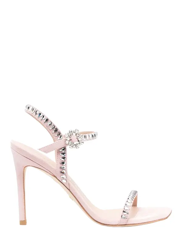 STUART WEITZMAN Gemcut 100mm Sandals - Pink