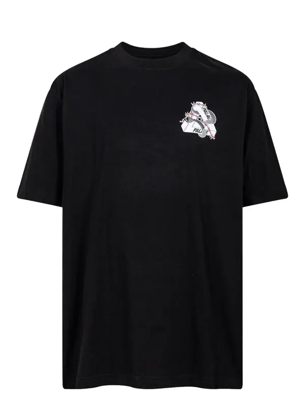 PALACE Hesh Mit Fresh Crew Neck T-shirt - Black