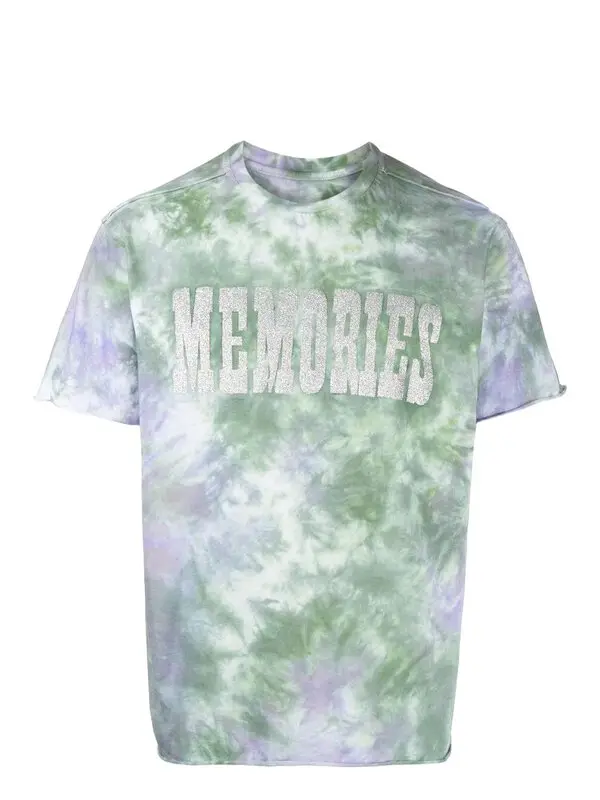 STAIN SHADE X Hiroshi Fujiwara Tie-dye Print T-shirt - Multicolour
