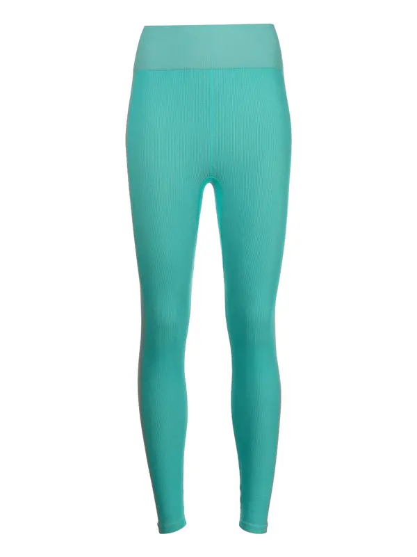 The Upside Seamless Ribbed Leggings - Green