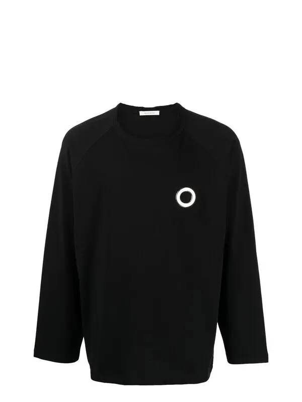 CRAIG GREEN Appliqué Detail Cotton Sweatshirt - Black