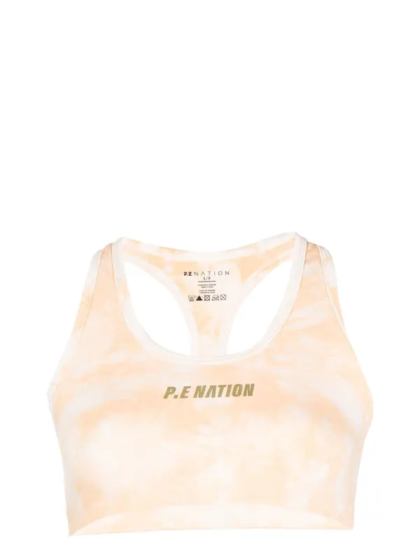 P.E Nation Tie-die Sports Bra - Orange