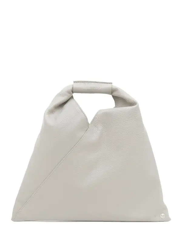 MAISON MARGIELA Japanese Leather Tote Bag - Grey