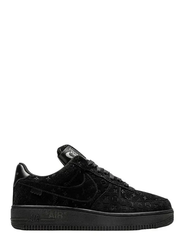 Nike X Louis Vuitton X Virgil Abloh Air Force 1 Low Sneakers - Black