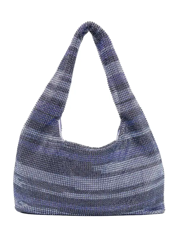 Kara Crystal-embellished Tote - Purple