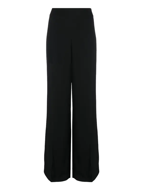 Stella McCartney High-waisted Flared Trousers - Black