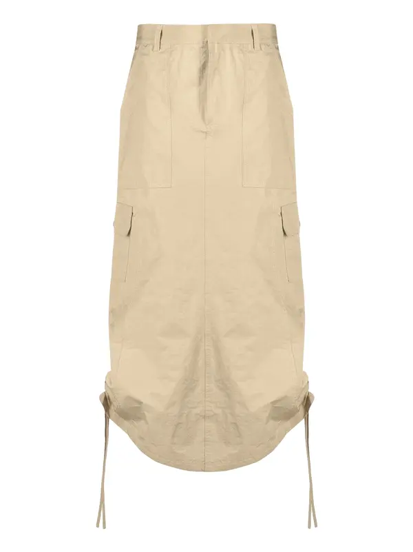 Marc Jacobs Cargo Midi Skirt - Neutrals