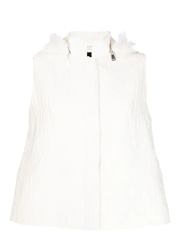 Shiatzy Chen Mulberry-silk Vest - White