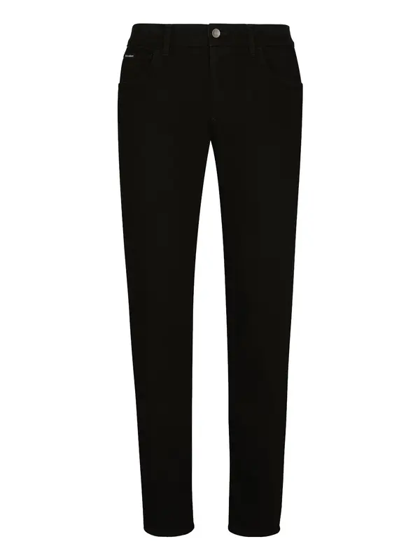 Dolce & Gabbana Slim-cut Jeans - Black