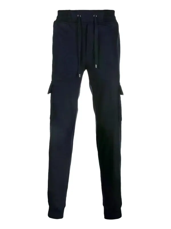 MOORER Cargo Track Pants - Blue