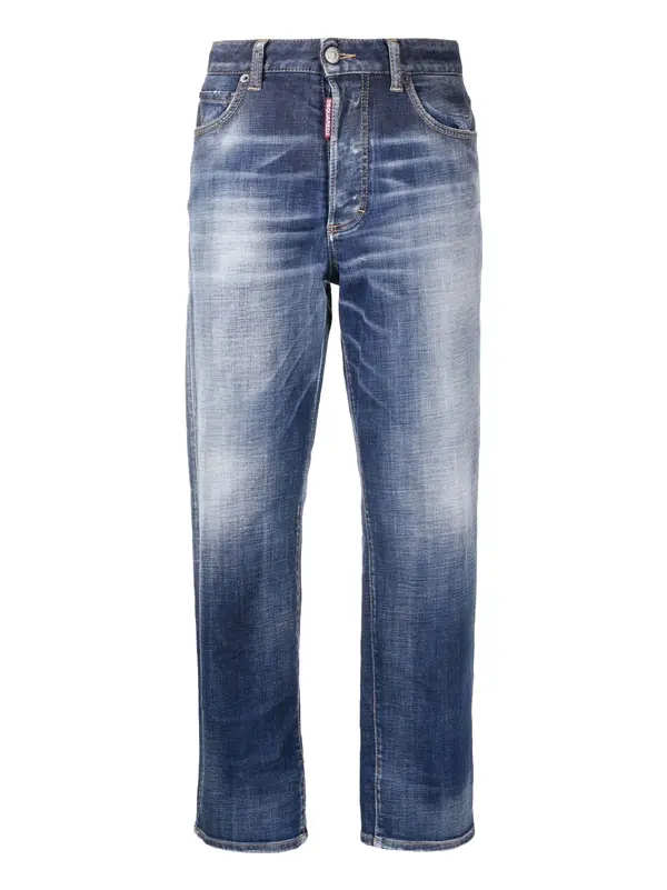 Dsquared2 Straight-leg Jeans - Blue
