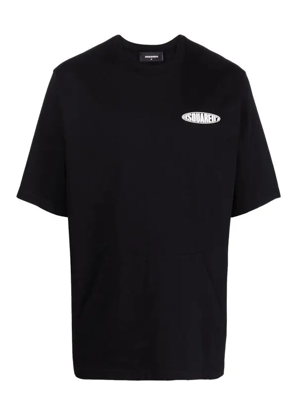 Dsquared2 Logo-print Short-sleeve T-shirt - Black