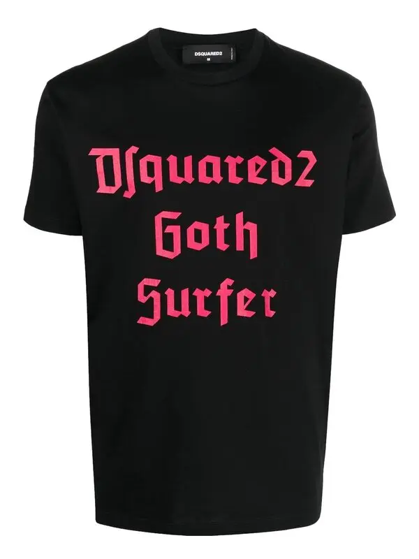 Dsquared2 Goth Surfer Short-sleeve T-shirt - Black