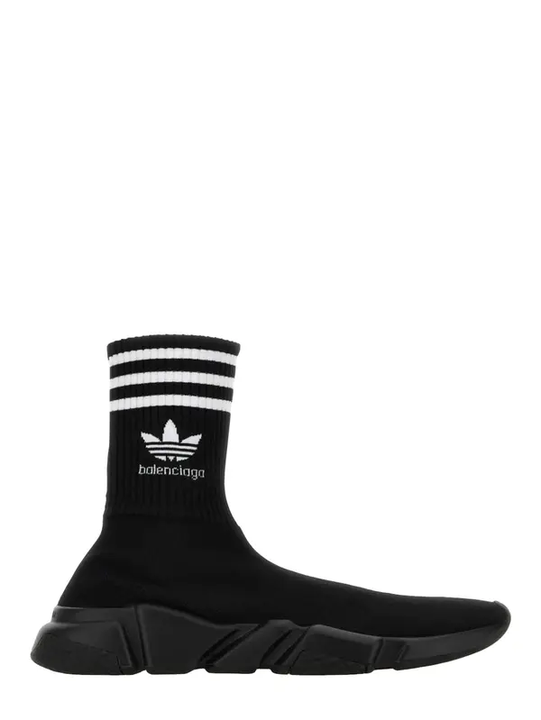 Balenciaga X Adidas Speed High-top Sneakers - Black