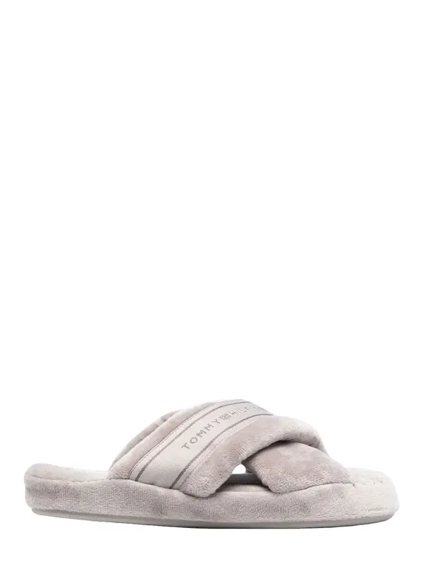 Tommy Hilfiger Logo Slides - Grey