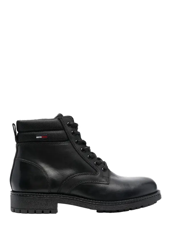 Tommy Hilfiger Padded Ankle Boots - Black