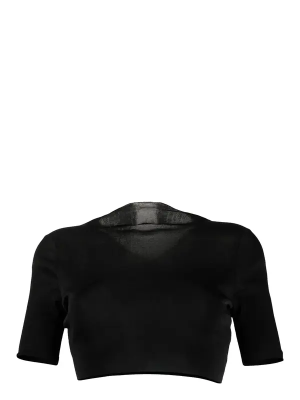 THE ROW Cropped Top - Black